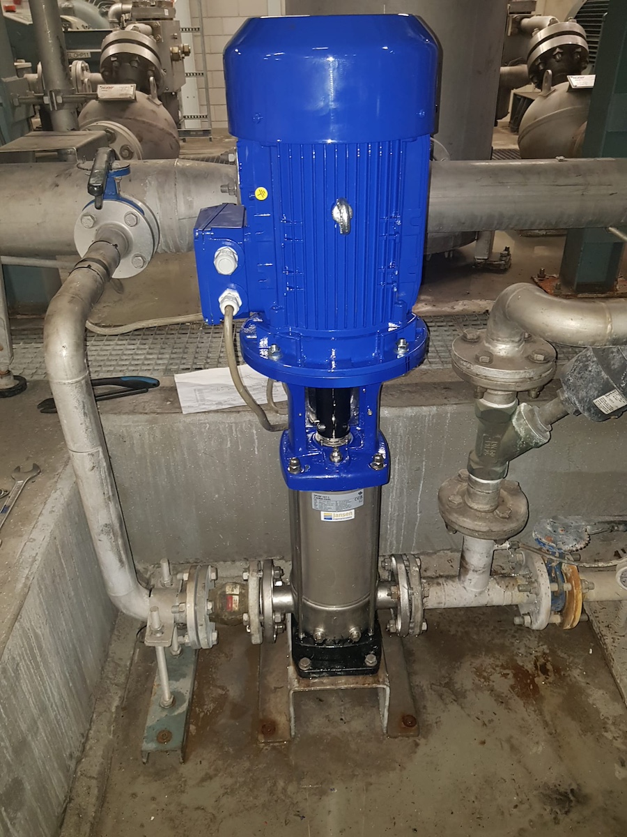 Binnen 24 uur een complete pomp klantspecifiek opgebouwd - Jansen Pompentechniek BV